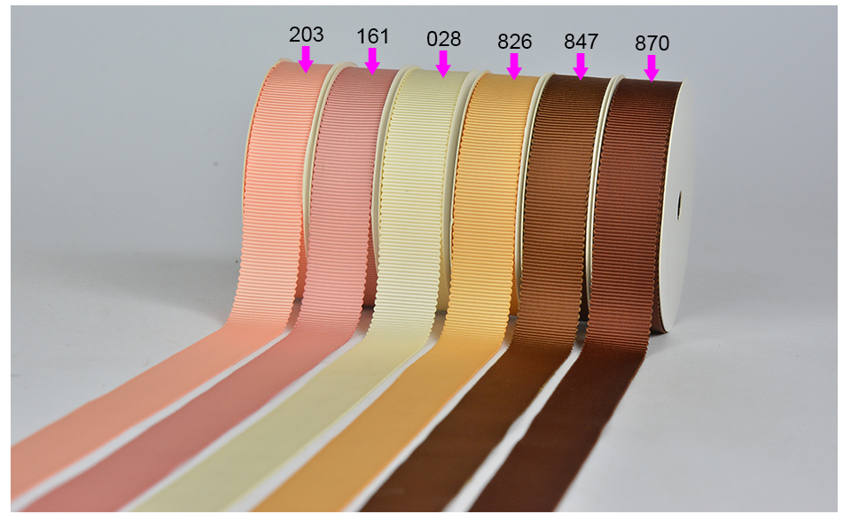 wholesale petersham ribbon by the roll 12 sizes 49 colors for choosing ...